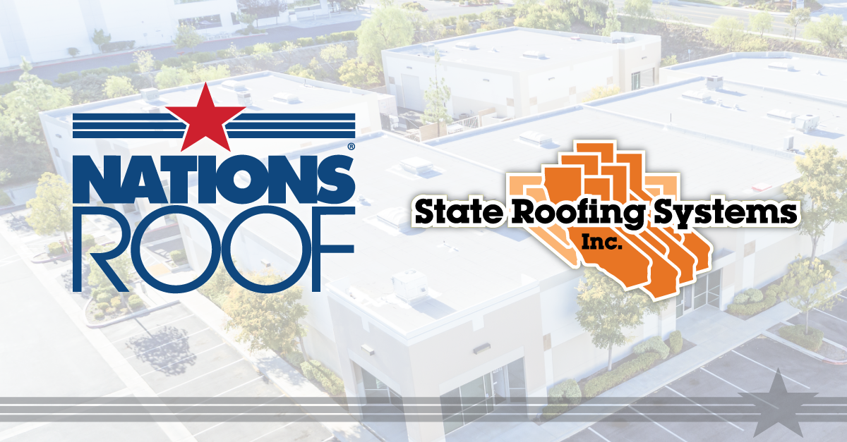Nations Roof Strategically Partners with State Roofing Systems